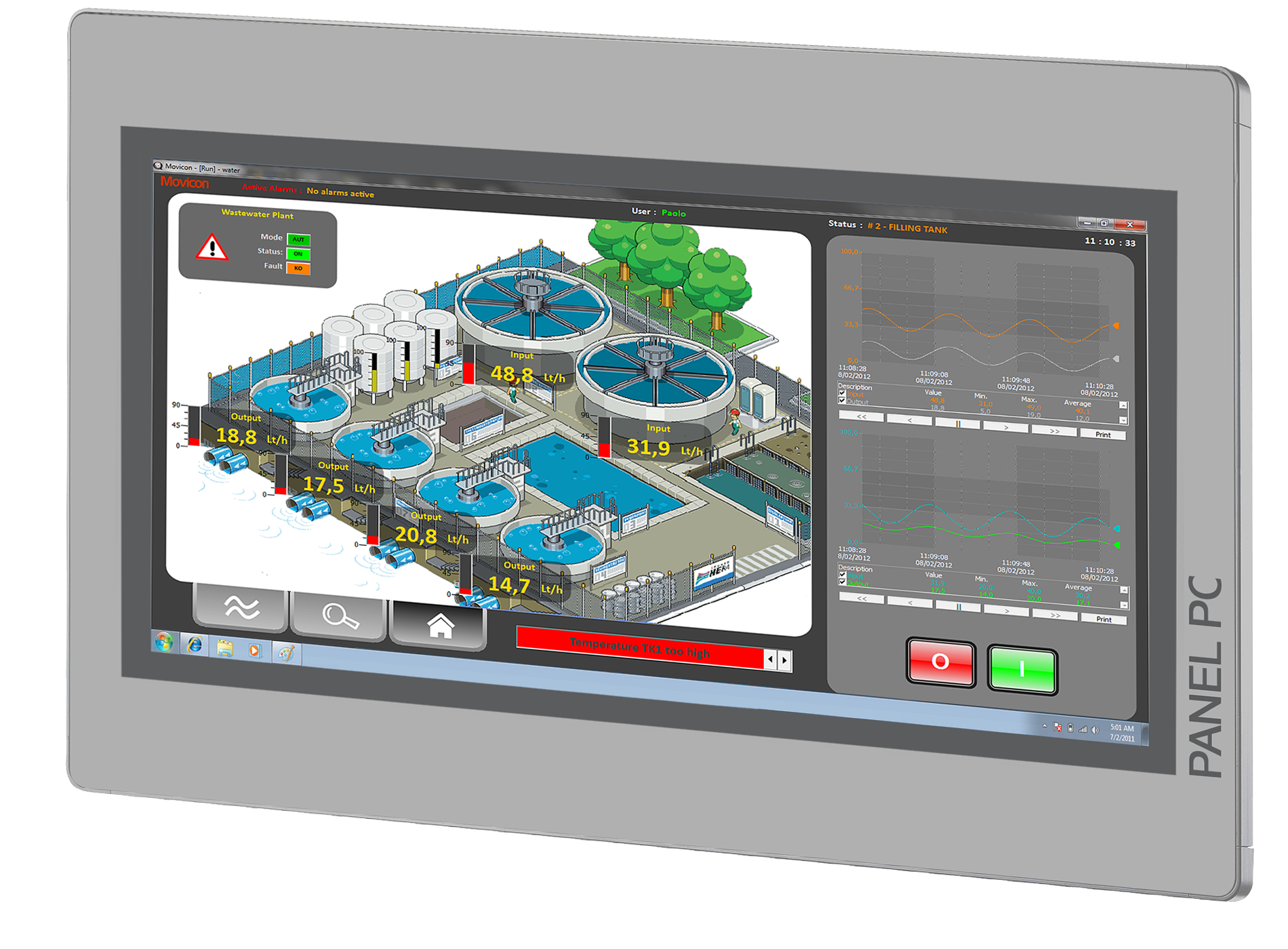 Panel PC PPC015 CE - Movicon Runtime - 67P-RRJ0-EB