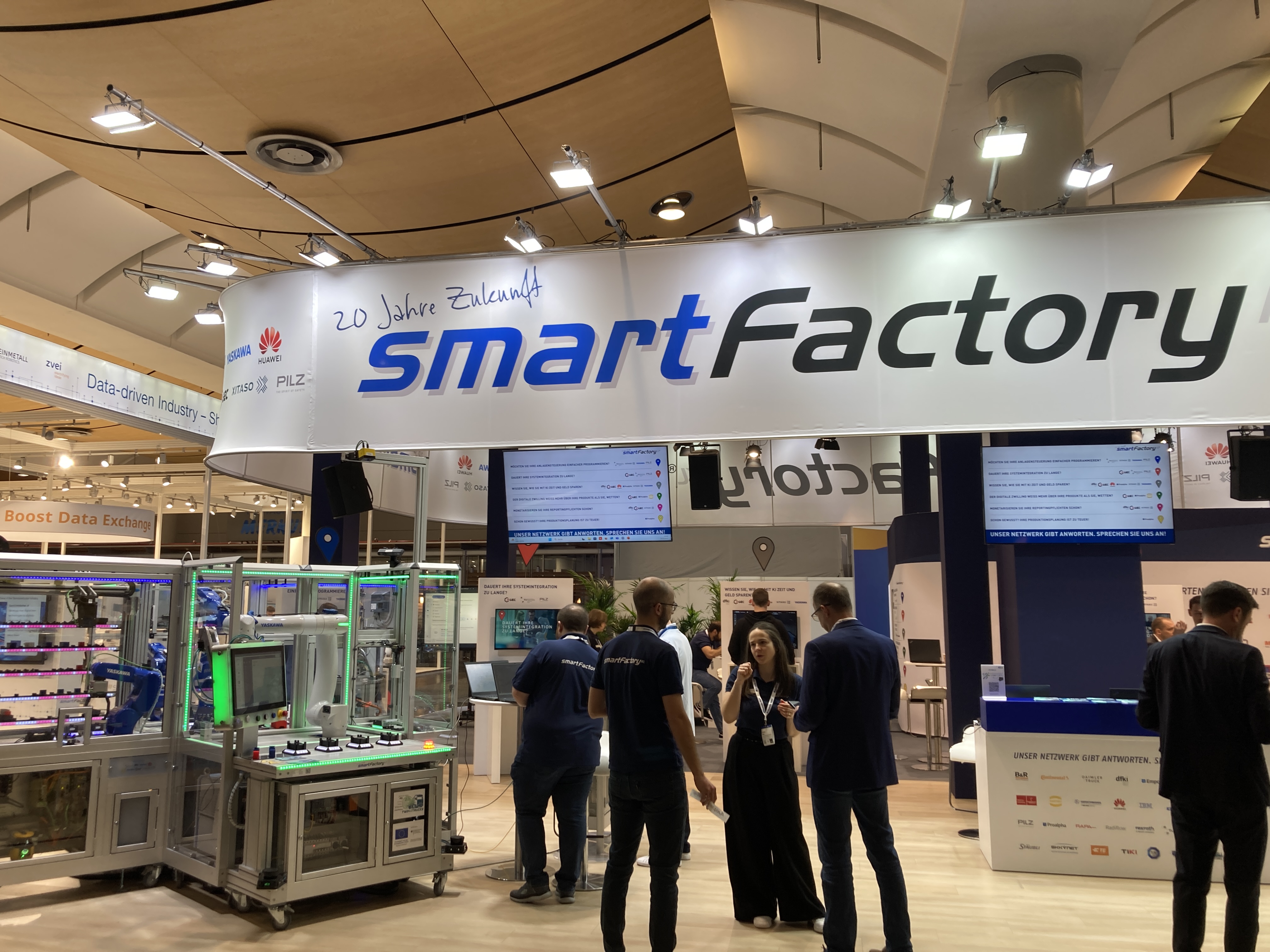 SmartFactory auf der Hannover Messe 2025. Yaskawa war mit dabei!